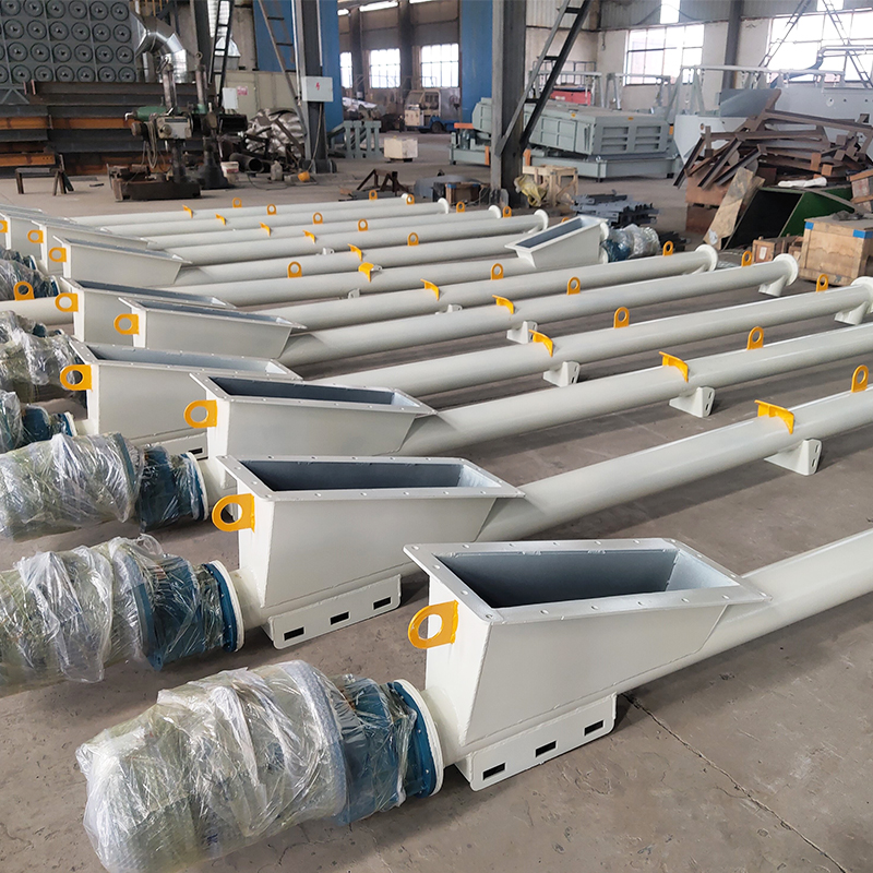 Dust-proof Fly Ash Pipe Screw Conveyor - Buy Pipe Screw Conveyor, Fly ...